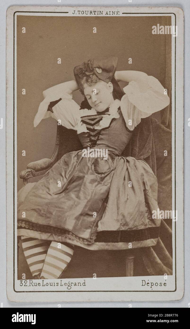 Portrait of Fisher (actress) Portrait de Fisher, actrice. Photographie ...