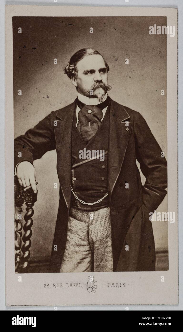 Portrait of Count Emile Felix Fleury (1815-1884), (general, aide to ...