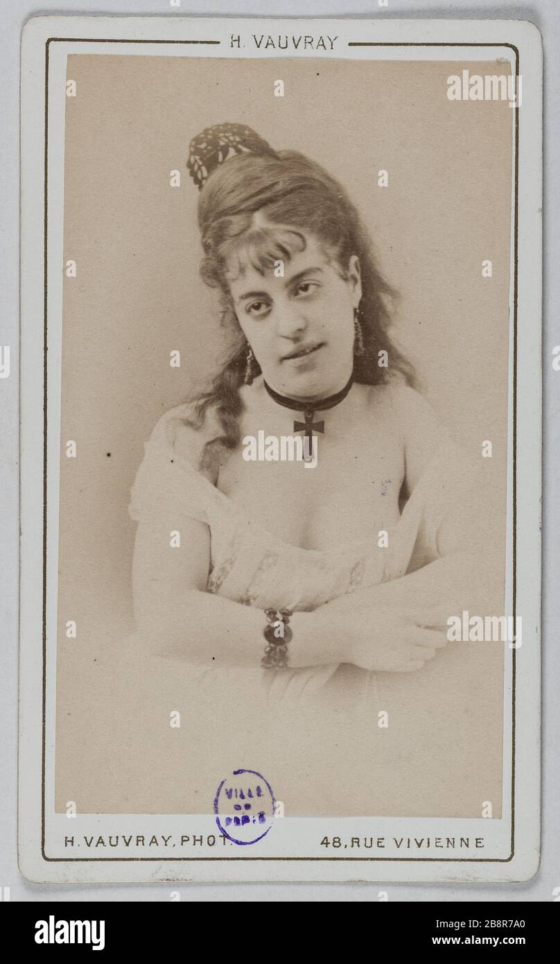 Portrait of Miss Florence (actress Folies Bergere) Portrait de Miss ...