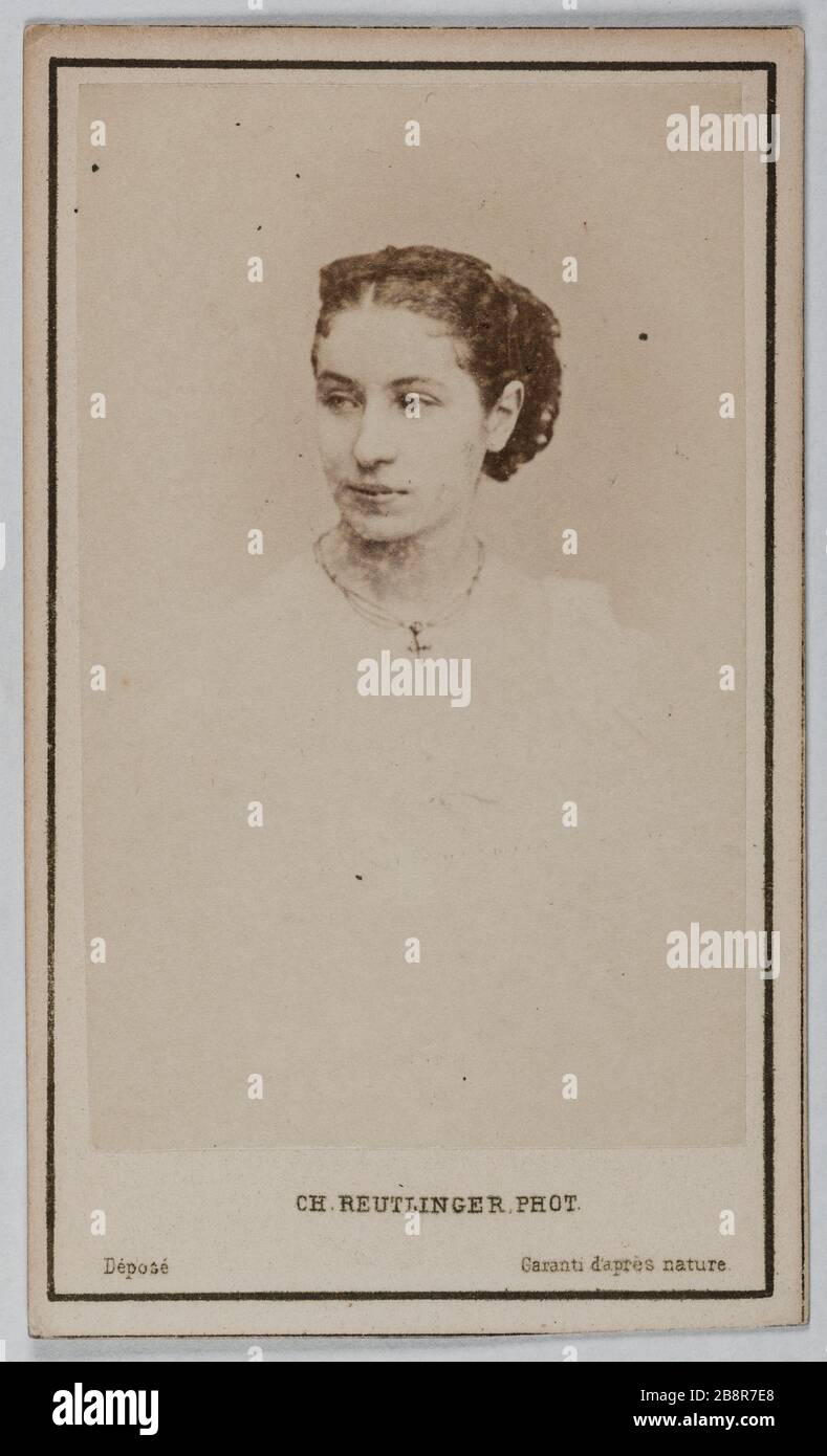 Portrait of Laura Fonta (dancer at the Opera) Portrait de Laura Fonta ...