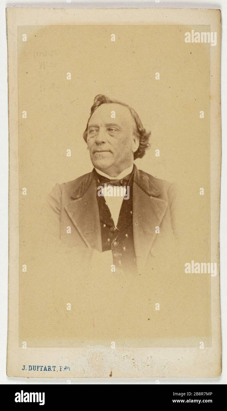Portrait of Victor Genin, (-1874), (actor) Portrait de Génin Victor ...
