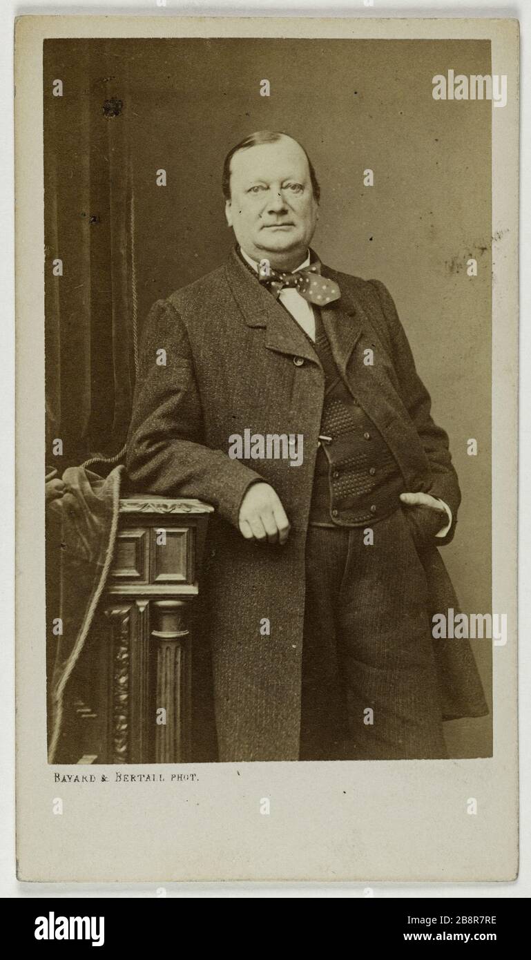 Portrait of Jean-Michel Geoffroy, (1813-1883), (actor) Portrait de ...