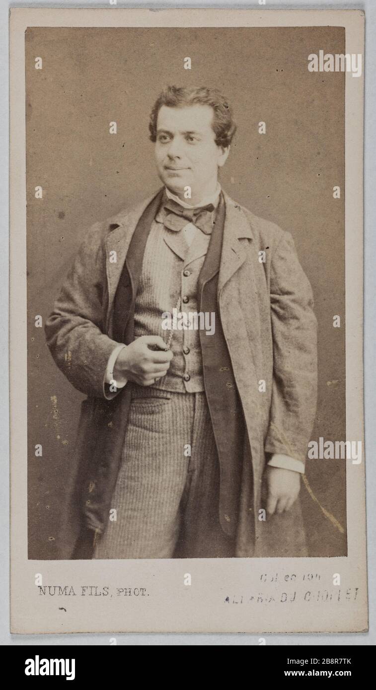 Portrait of Paul Emile Frances (1835- after 1906) Portrait de Paul ...