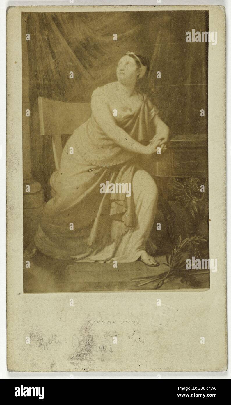 Portrait of Mademoiselle George (Margaret Josephine Weimer said), (1787 ...