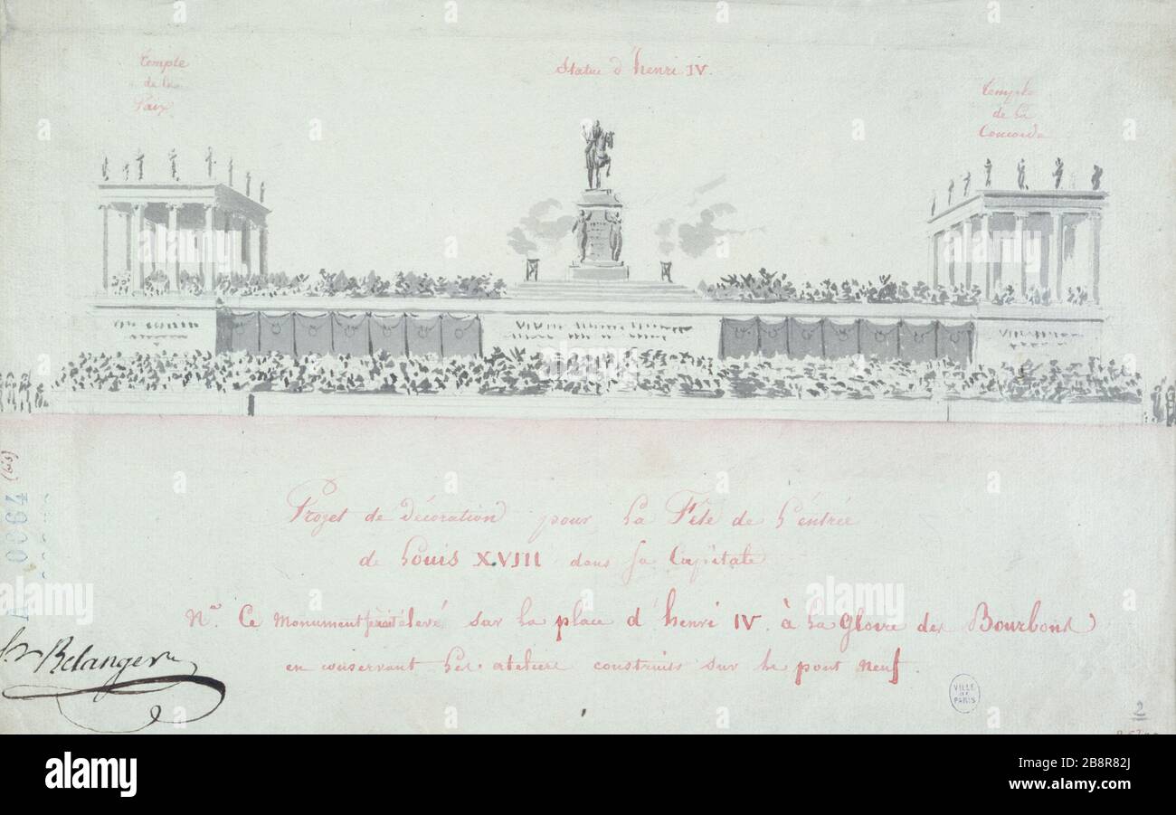 Paris 1744 1818 paris hi-res stock photography and images - Alamy