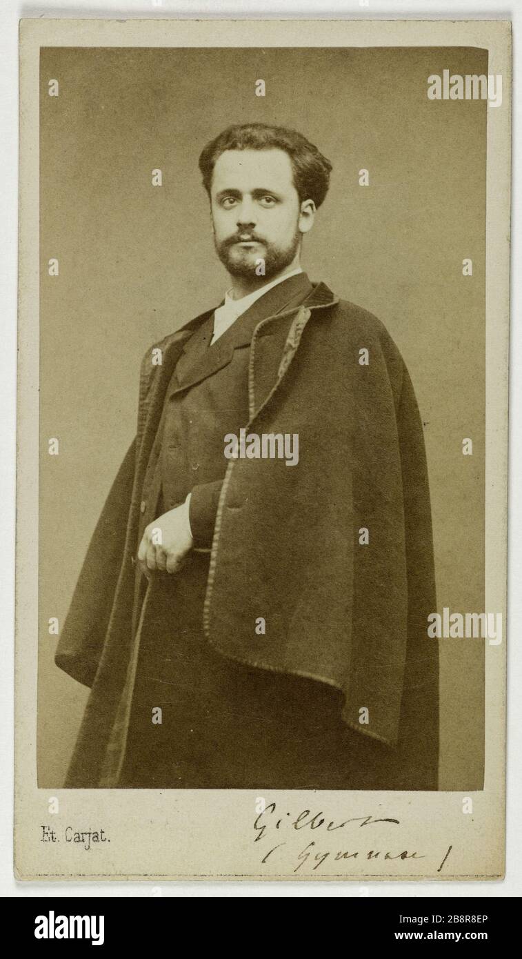 Portrait of Gilbert (actor) Portrait de Gilbert, acteur. Carte de ...