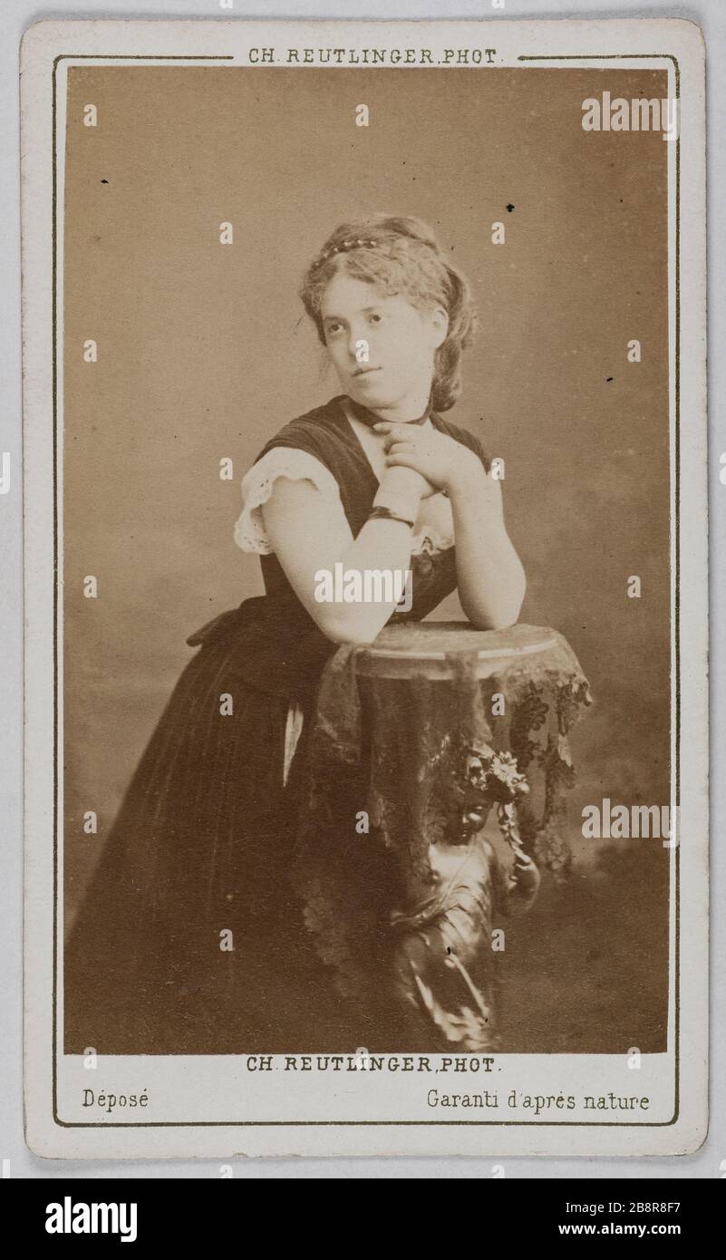 Portrait of Gabrielle (actress Variety Theater) Portrait de Gabrielle ...