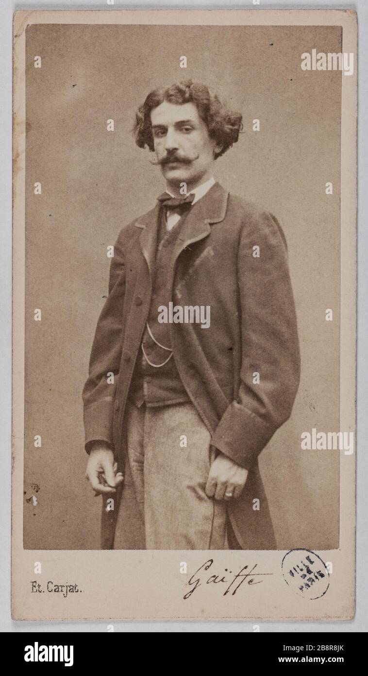 Portrait of Adolphe Gaiffe (electrician) Portrait d'Adolphe Gaiffe ...