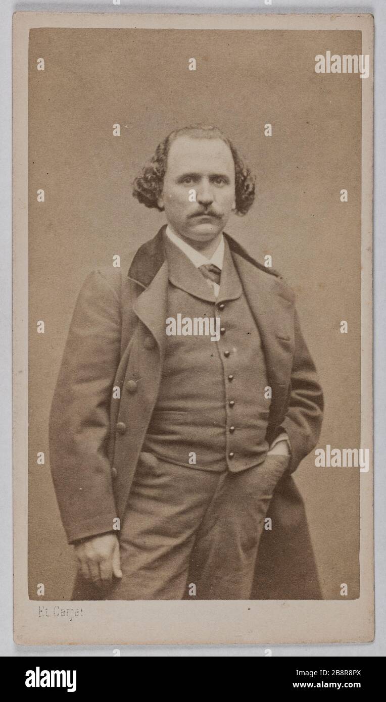 Portrait of Charles Galabert (actor in the theater of Vaudeville ...