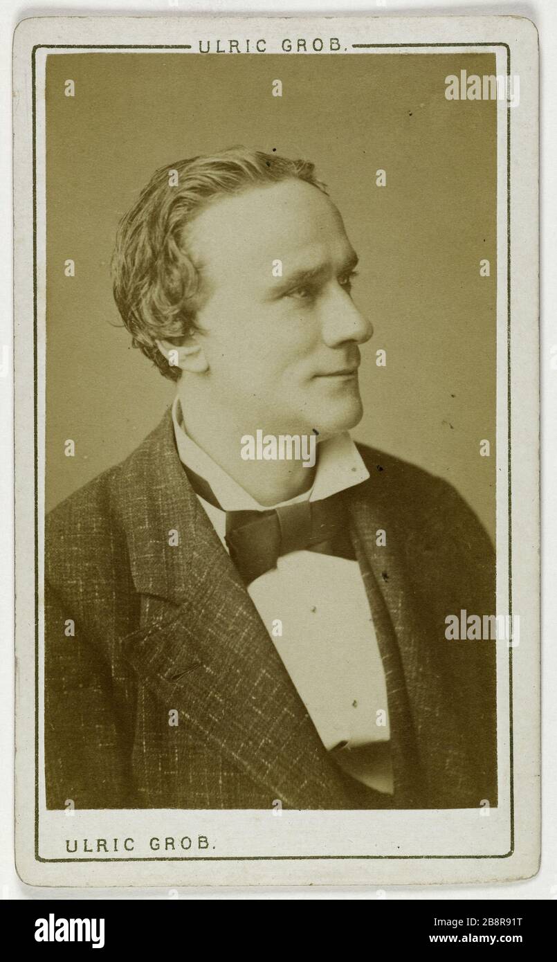 Portrait of Alexander Guyon (1830-1904), actor Portrait d'Alexandre ...