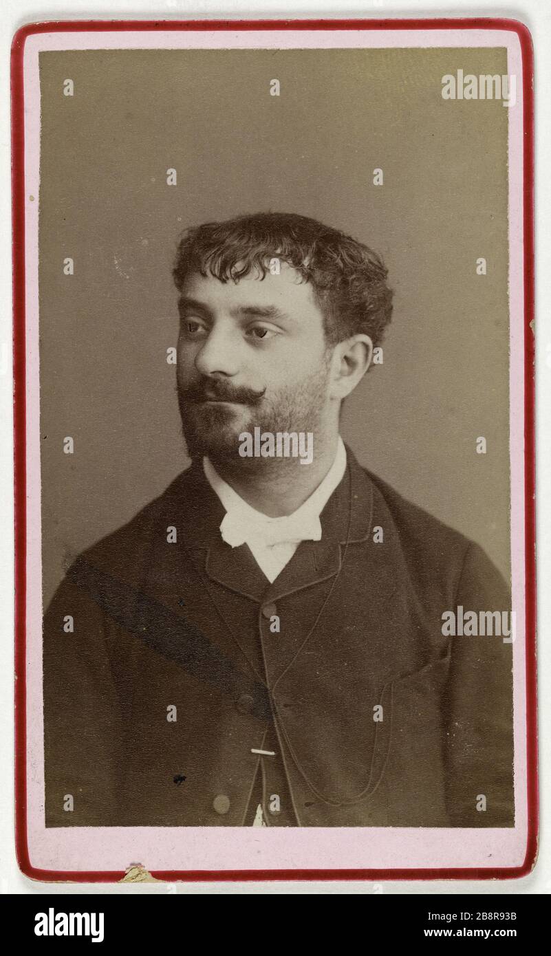 Guyon Portrait of Alexander (son), (1854-1923), actor Portrait d ...