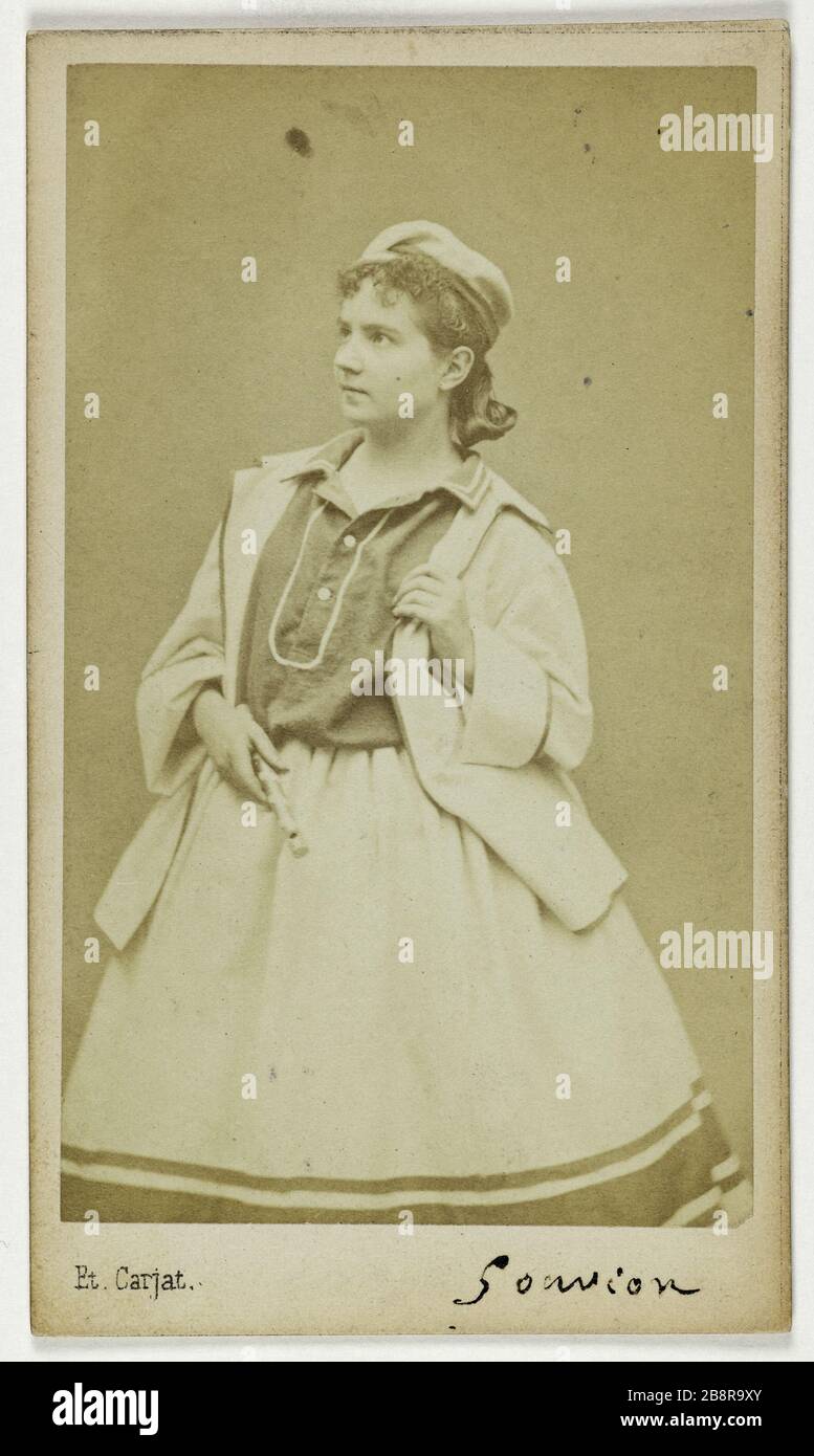 Portrait Gouvion White (actress) Portrait de Gouvion Blanche, actrice ...