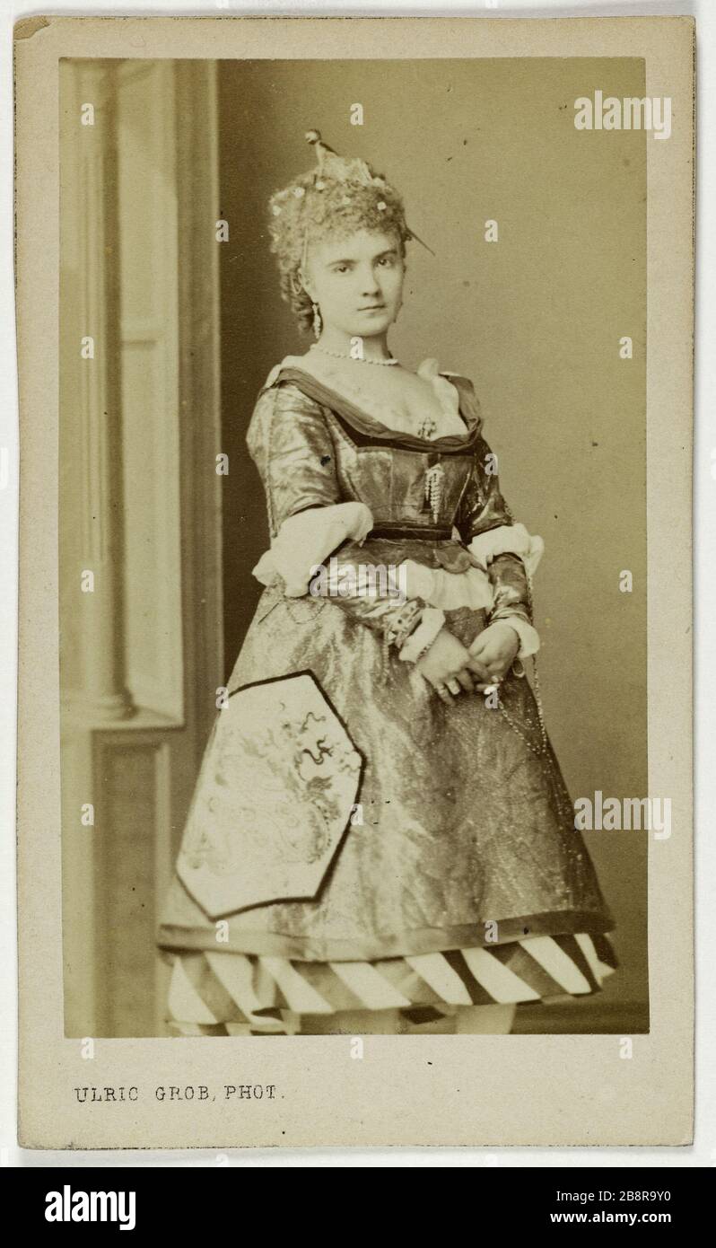 Portrait Gouvion White (actress) Portrait de Gouvion Blanche, actrice ...