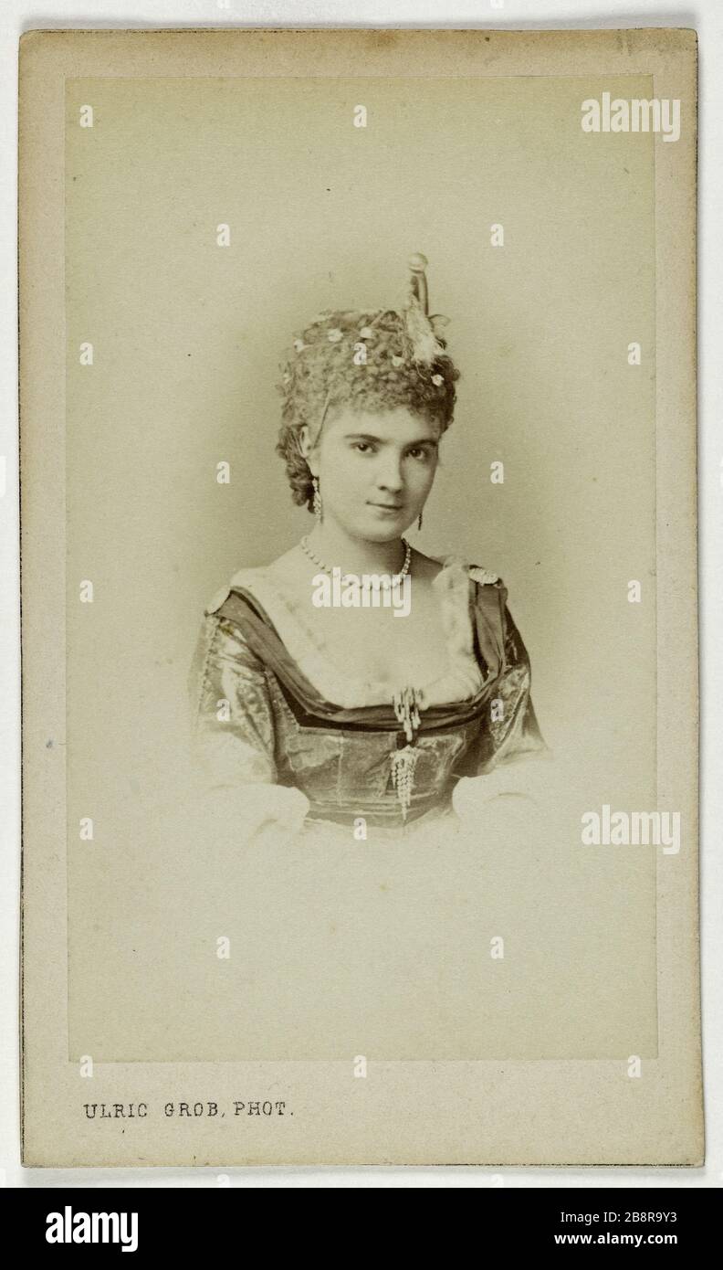 Portrait Gouvion White (actress) Portrait de Gouvion Blanche, actrice ...