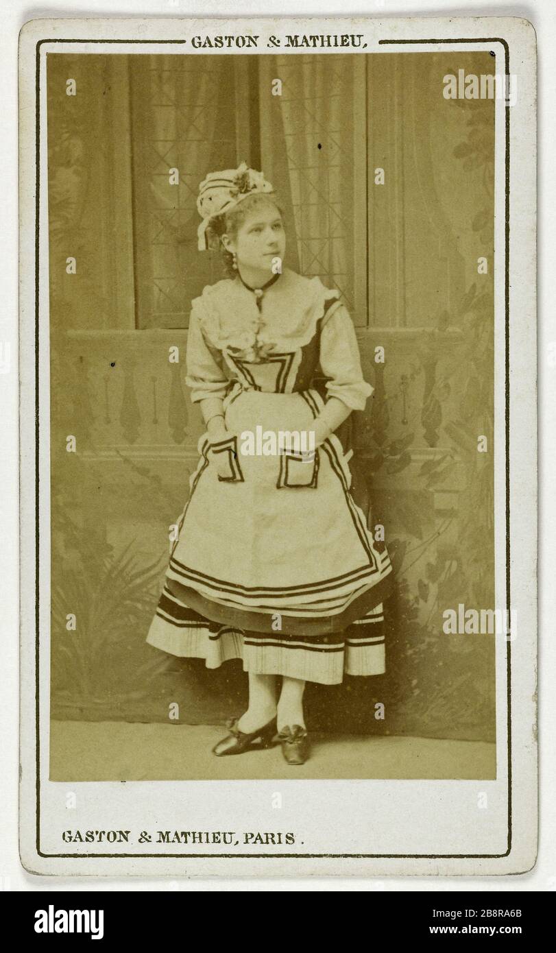 Portrait of Jeanne Granier, (1852-1919), (daughter of Irma Granier ...