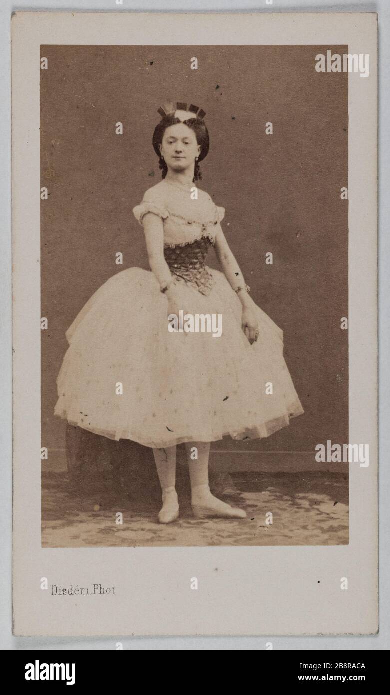 Portrait of Fanny Genat (1831-1902), (dancer, mime, actress) Portrait ...