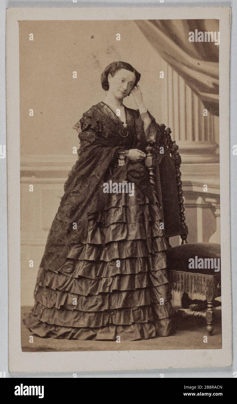 Portrait of Fanny Genat (1831-1902), (dancer, mime, actress) Portrait ...