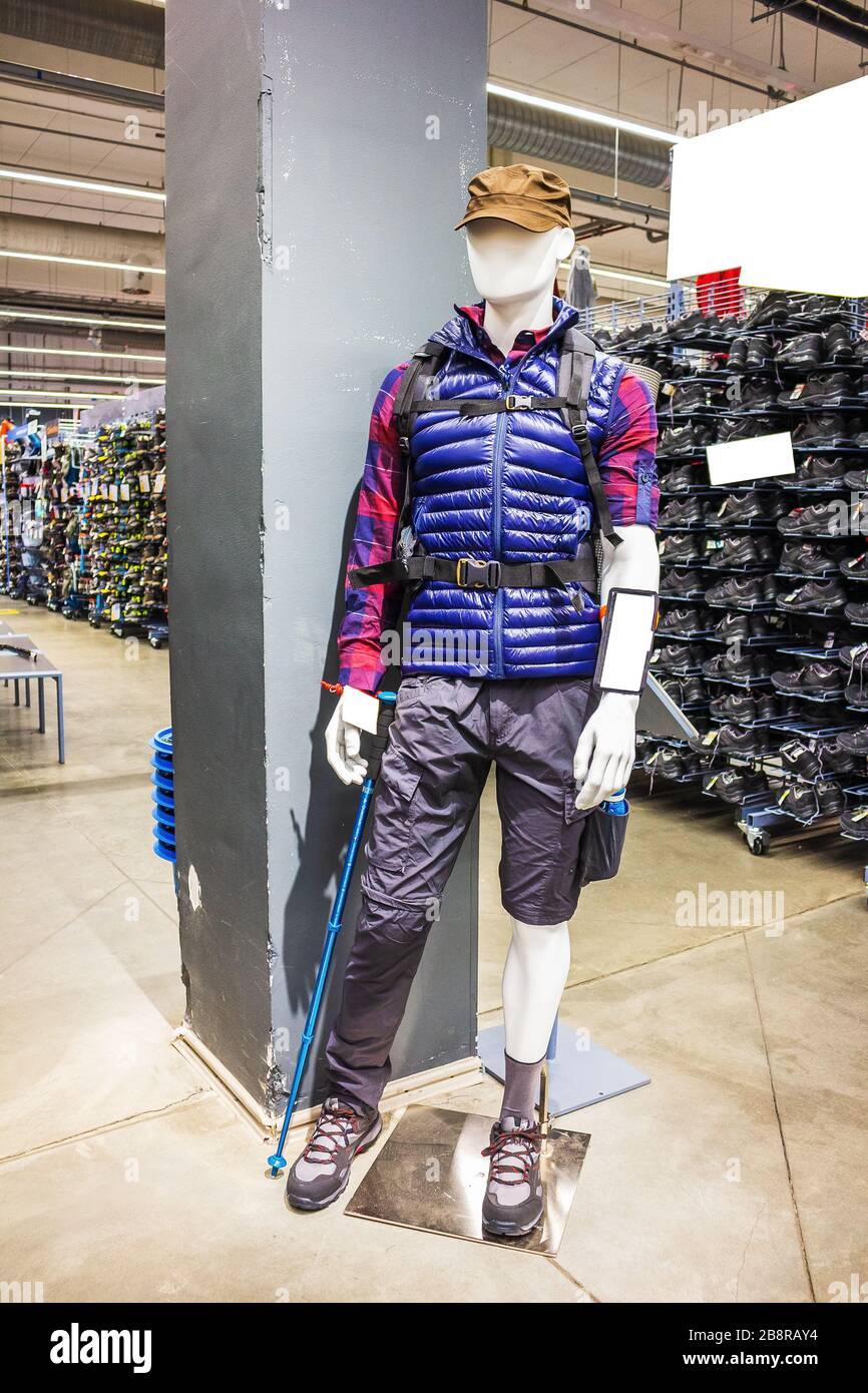 Mountain warehouse camping shop store hi-res stock photography and ...