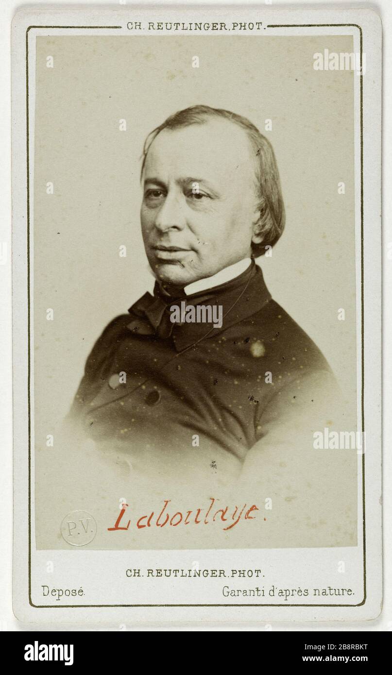 Laboulaye edouard rene lefebvre de hi-res stock photography and images ...