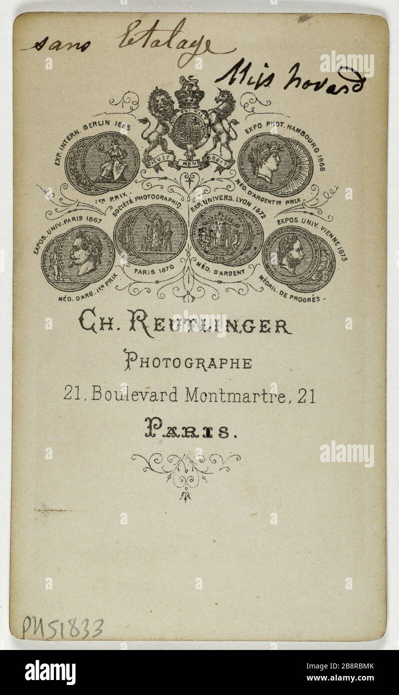 Portrait of Miss Alice Howard, actress (1880) Portrait de Miss Alice ...