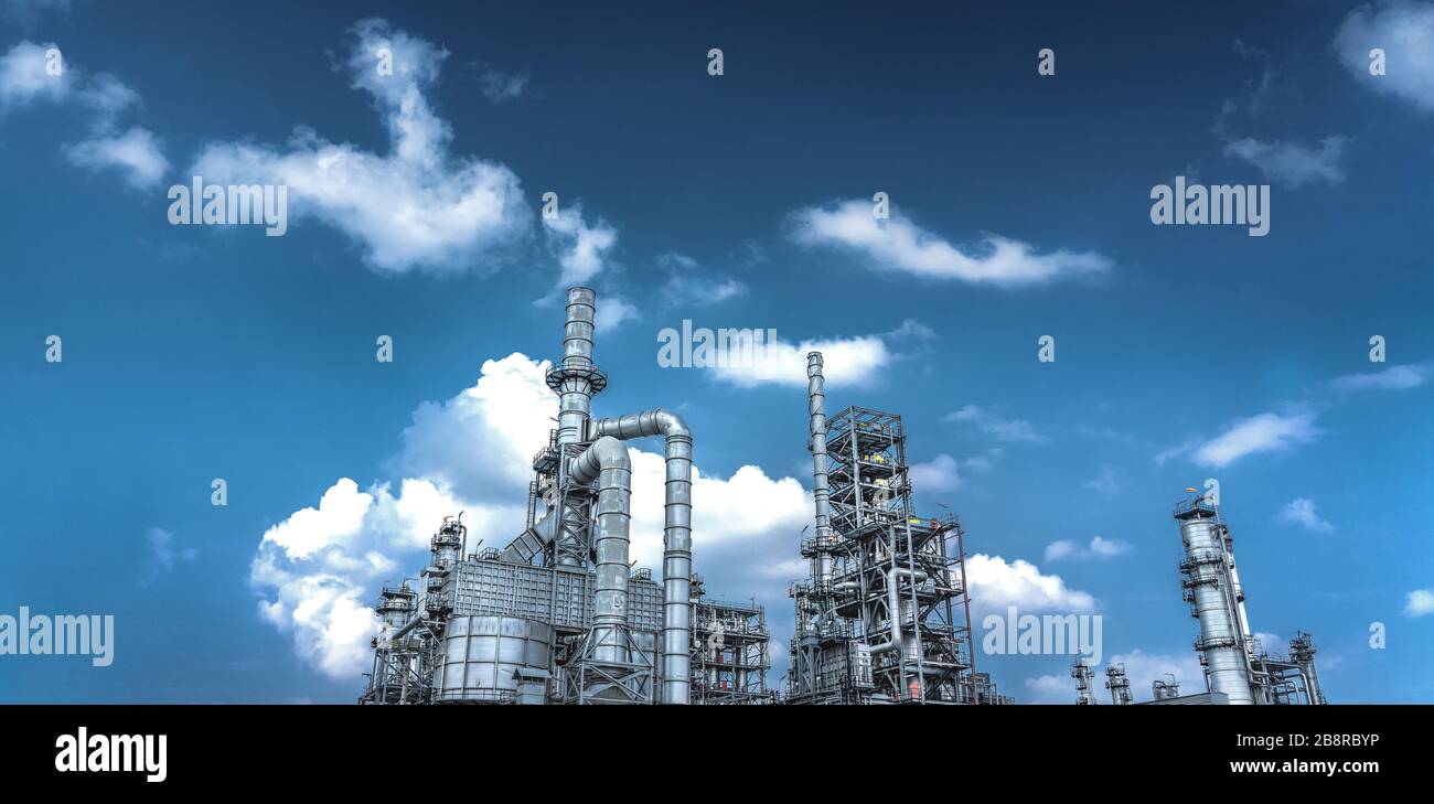 Close-up view Oil and gas industrial refinery zone,Detail of equipment ...