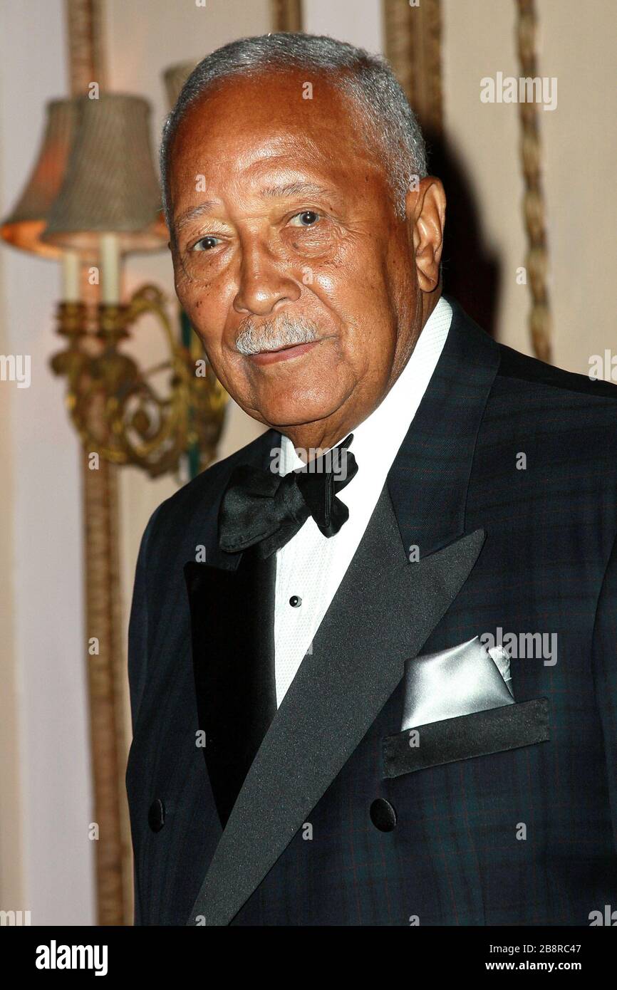 New York, NY, USA. 8 June, 2010. David Dinkins at the Friars Foundation ...