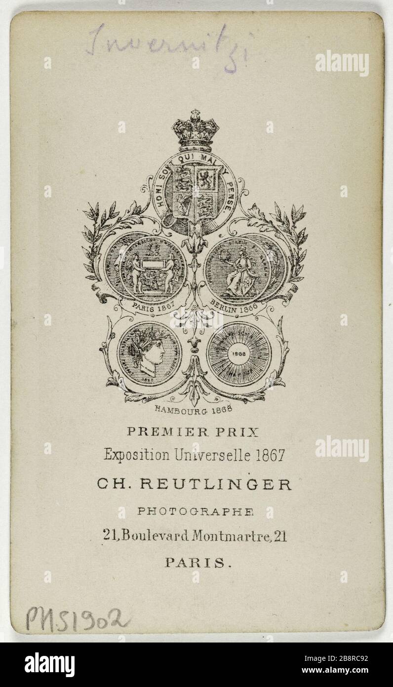 Portrait of Invernizzi, (dancer at the Opera in 1870) Portrait d ...