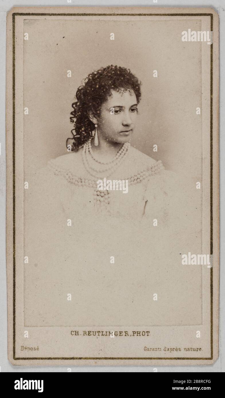 Portrait of Julia (actress Variety Theater) Portrait de Julia, actrice ...