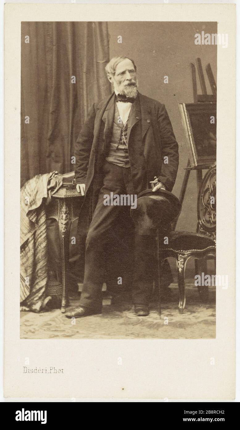 Portrait of Alexander Decamps, 1803-1860, painter Portrait d'Alexandre ...