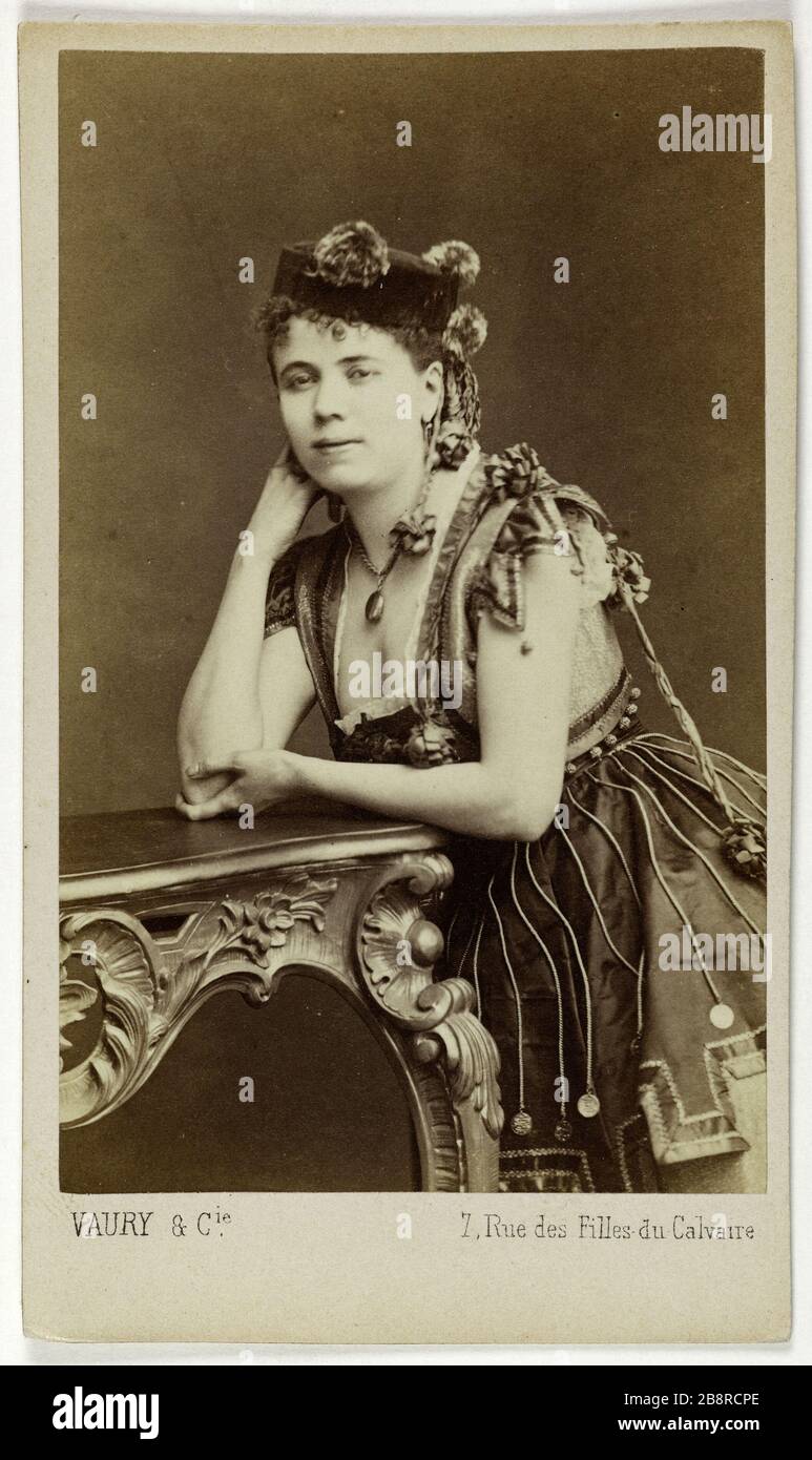 Portrait of Lagneau (actress) Portrait de Lagneau, actrice. Carte de ...
