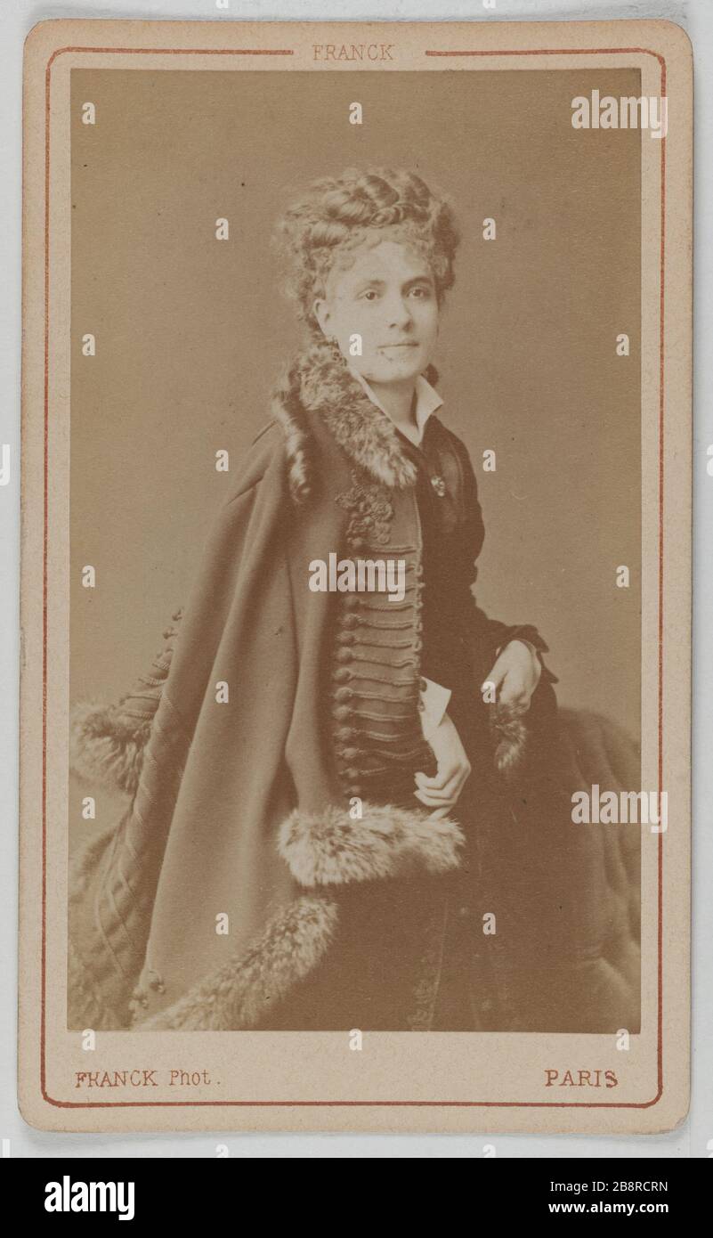 Portrait of Madame Lefort (actress at the Bouffes) Portrait de Madame ...