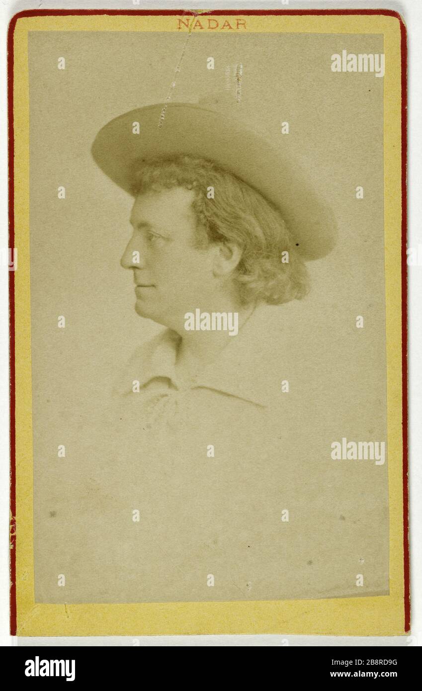 Portrait of Laurence (actor) Portrait de Laurence, acteur. Carte de ...