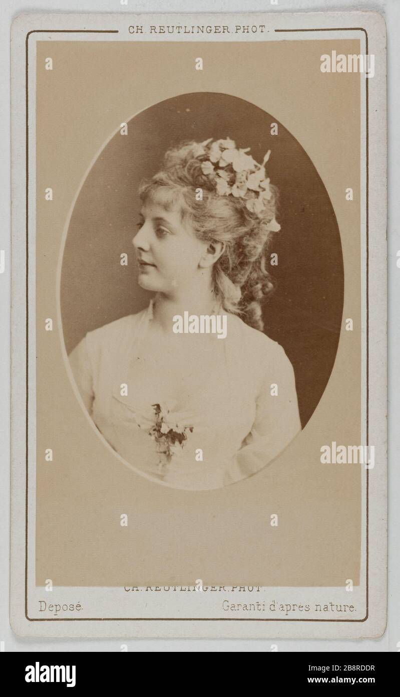 Portrait of Maria Legault (Maria Françoise Legault), (1858-1905 ...