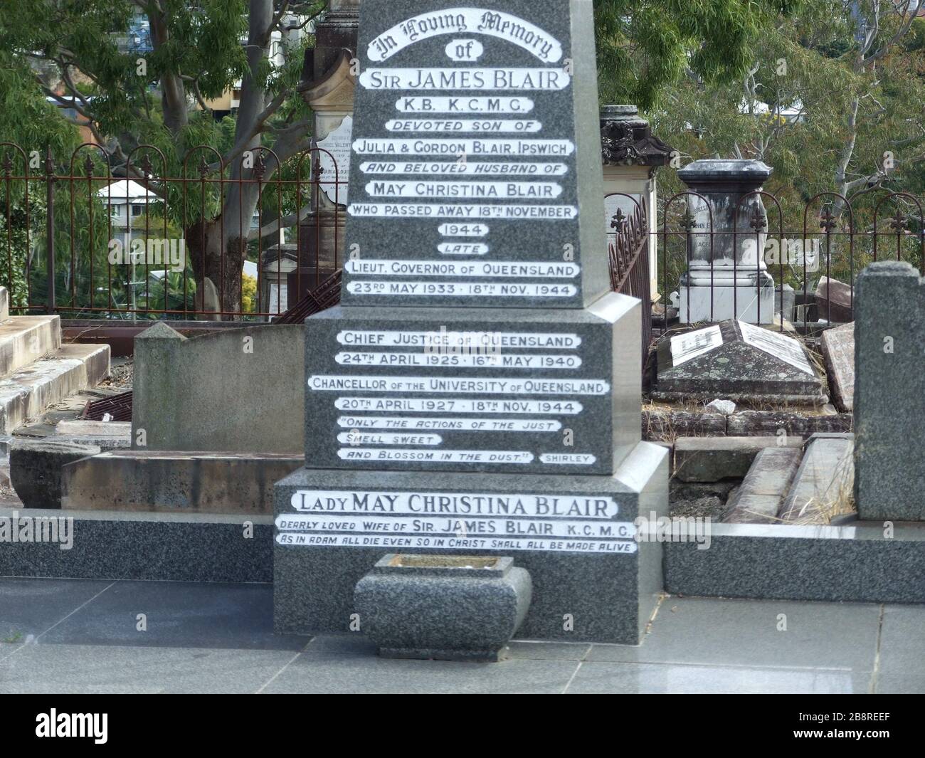 Balmoral cemetery hi-res stock photography and images - Alamy