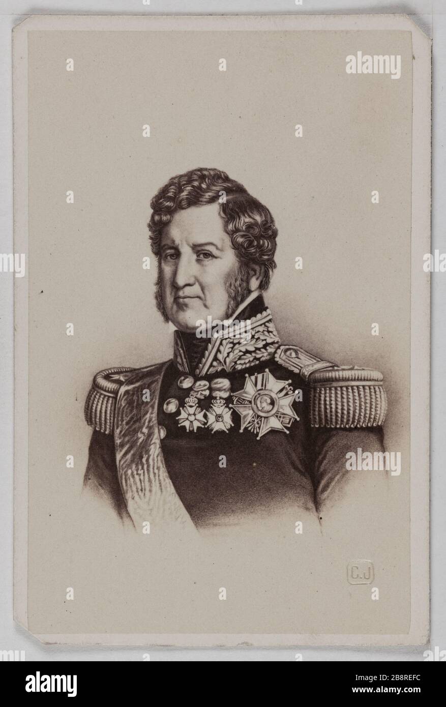 Portrait of Louis-Philippe I, (1773-1850), (Lieutenant General, King of ...