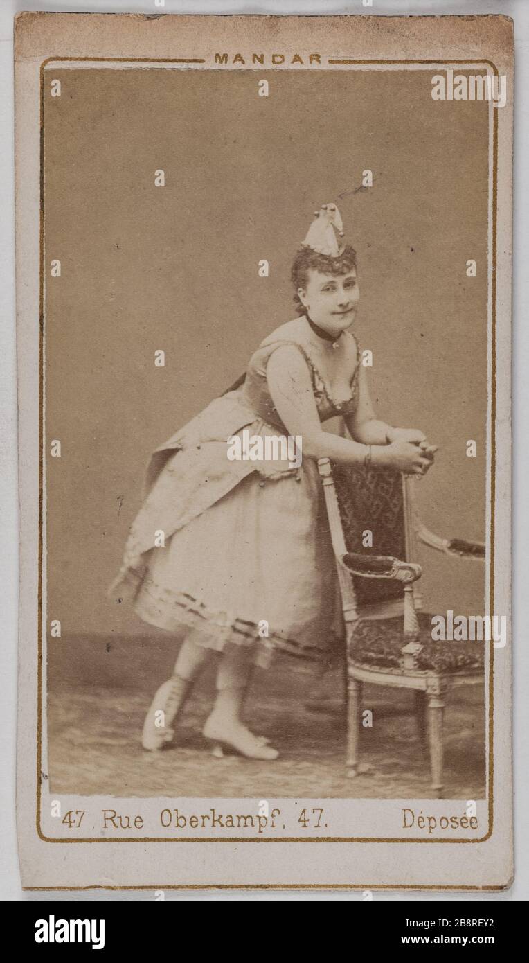 Portrait of Lucia (actress) Portrait de Lucia, actrice. Carte de visite ...