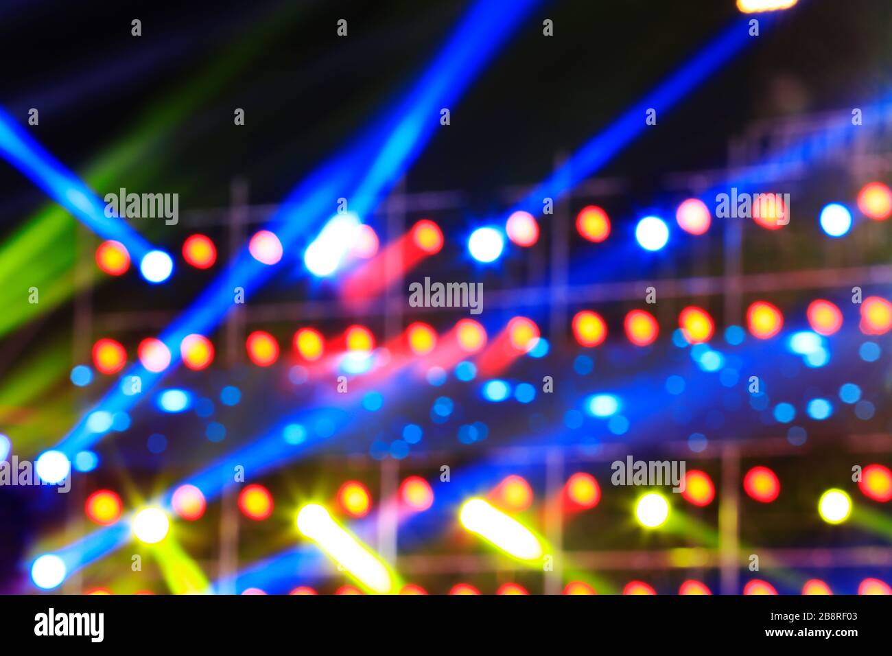 The stage spotlight at night Stock Photo - Alamy