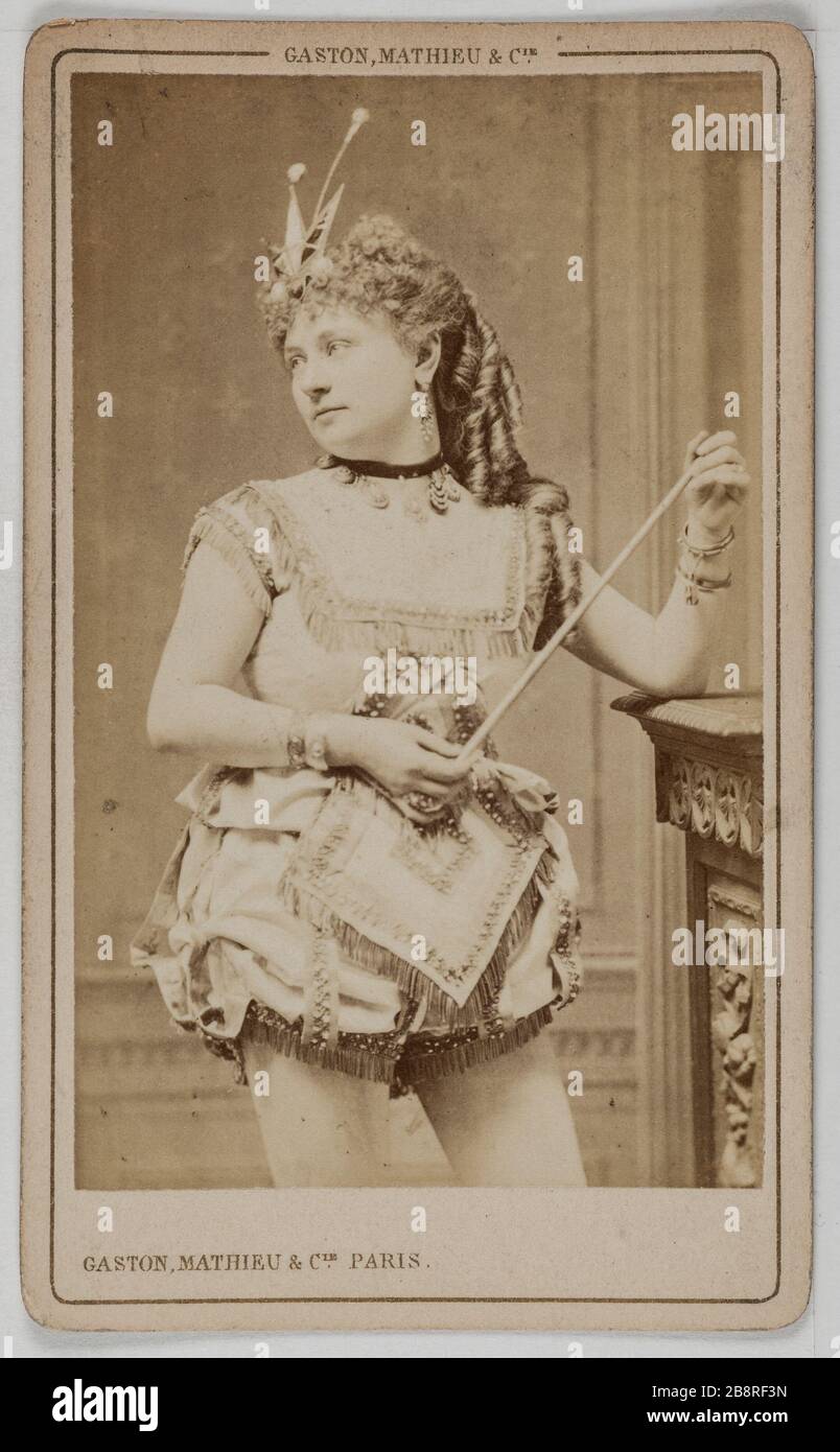 Portrait of Lydia (actress) Portrait de Lydie, actrice. Carte de visite ...