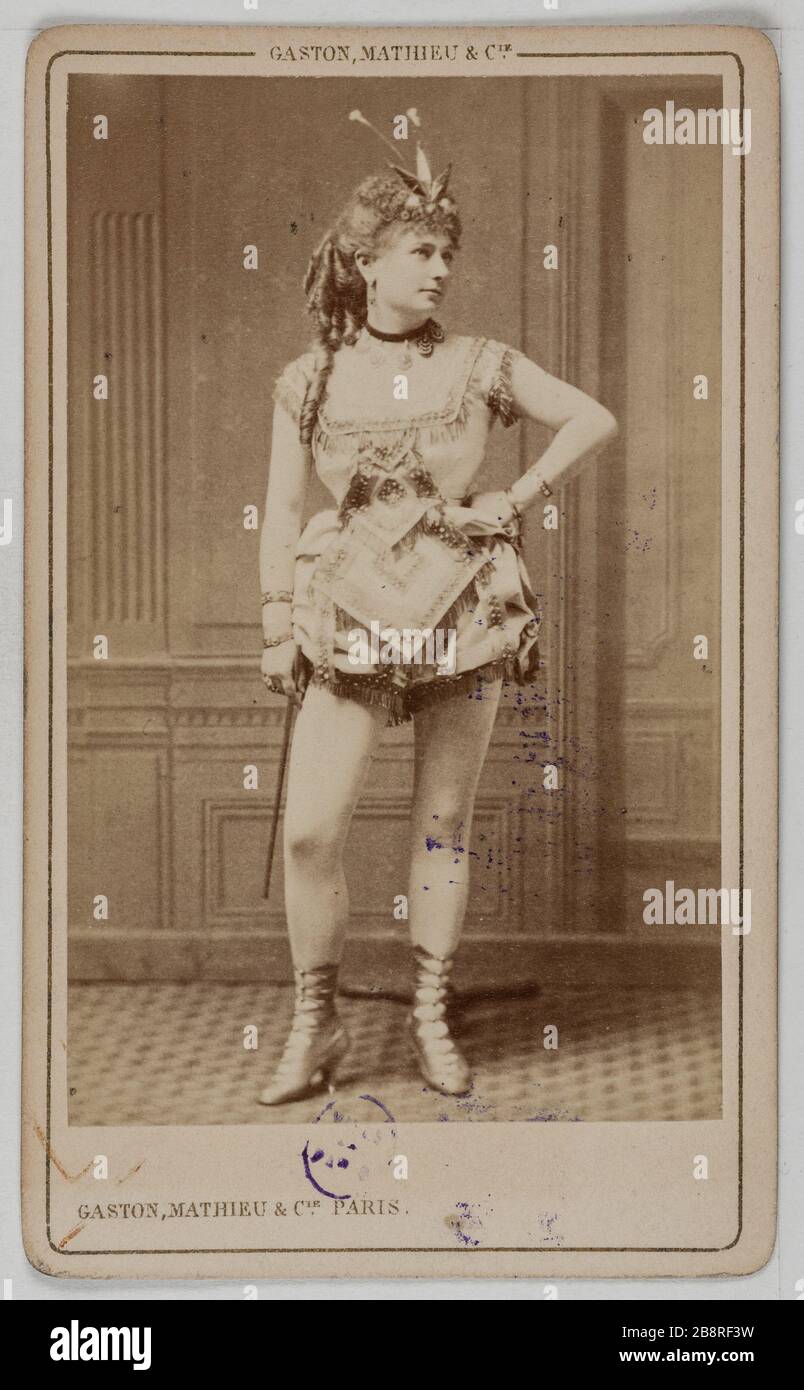 Portrait of Lydia (actress) Portrait de Lydie, actrice. Carte de visite ...