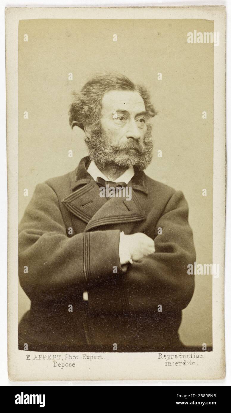Portrait of Simon Mayer, member of the Commune and Head of Battalion ...