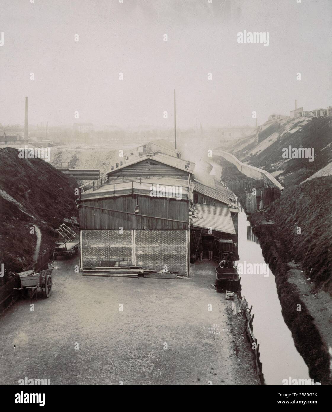 RUE VERGNAUD WURTZ Opération rue Vergnaud Wurtz, vue prise dans l'axe ...