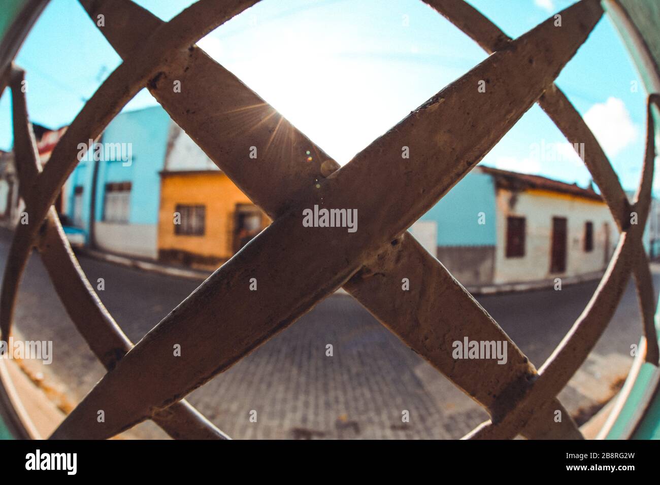 Outer gate of a house Stock Photo - Alamy