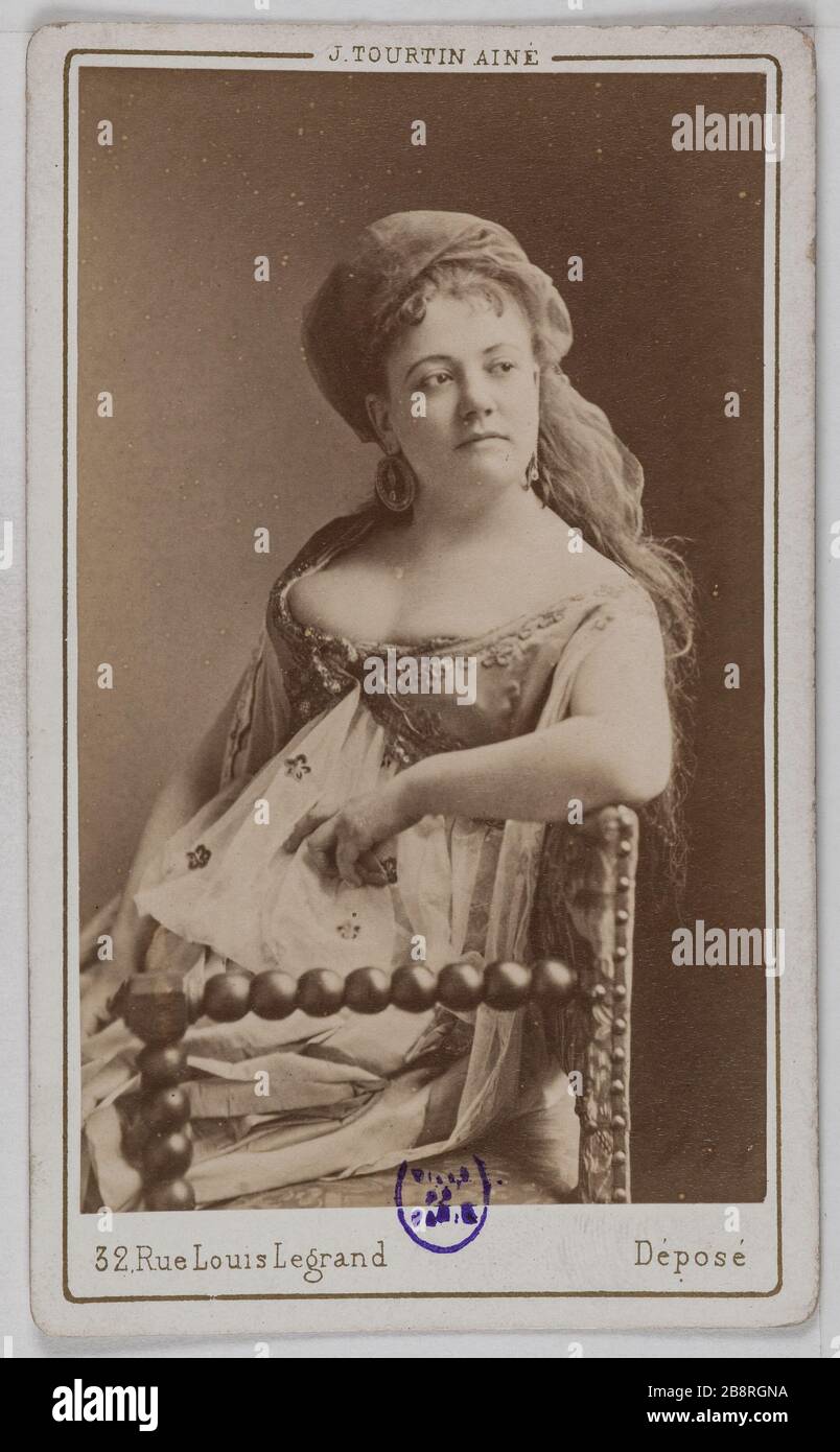Portrait of Maria (actress) Portrait de Maria, actrice. Carte de visite ...