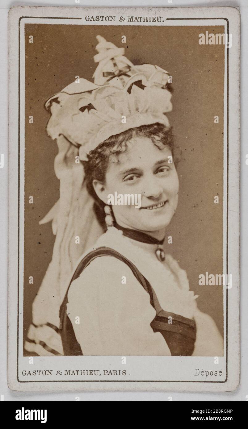 Portrait of Maria (actress) Portrait de Maria, actrice. Carte de visite ...