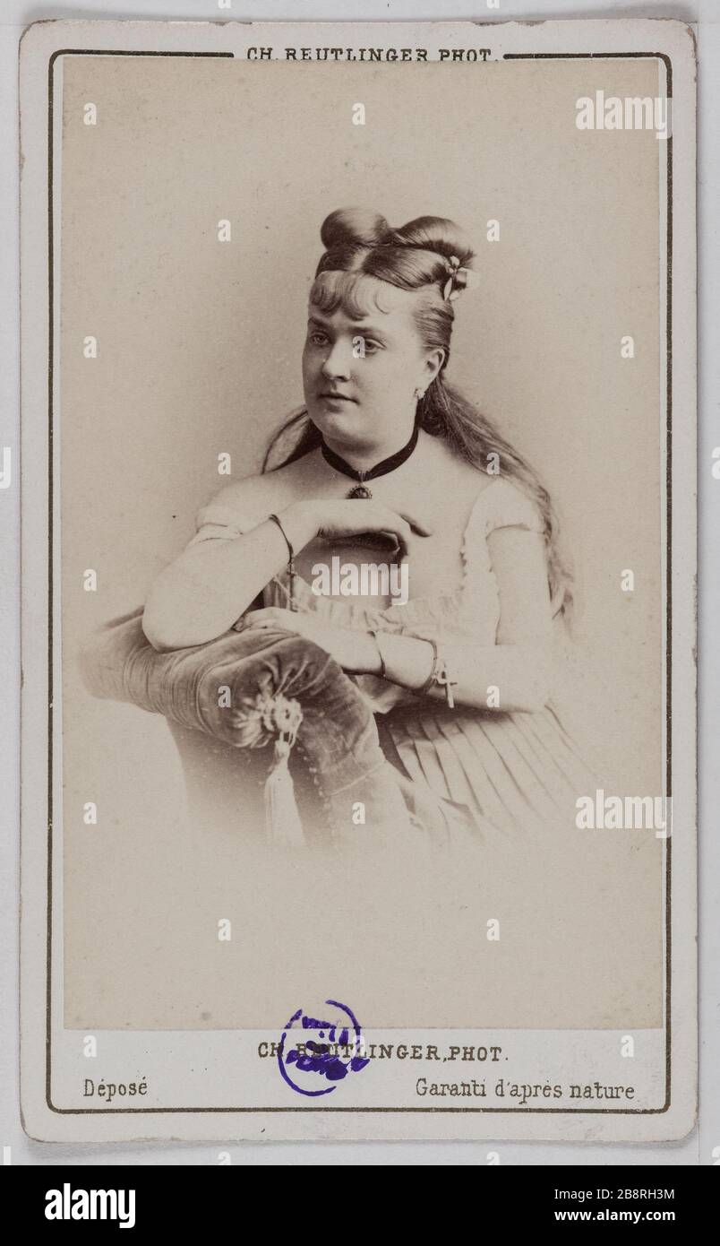 Portrait of Marie Rose (actress) Portrait de Rose Marie, actrice. Carte ...