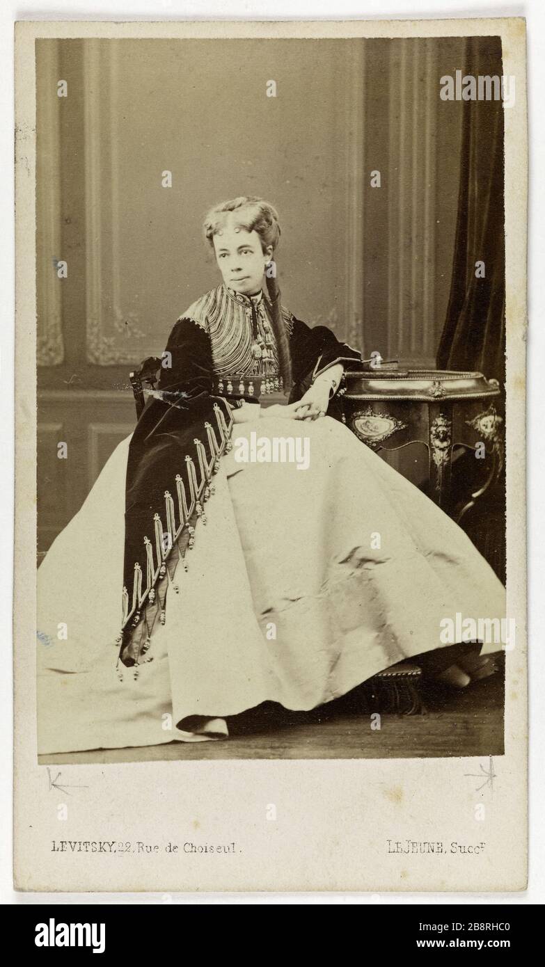 Portrait of Princess Metternich (1836-1921), born Princess Pauline ...