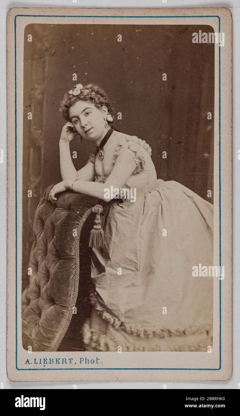 Portrait of Mariette (actress and opera singer) Portrait de Mariette ...