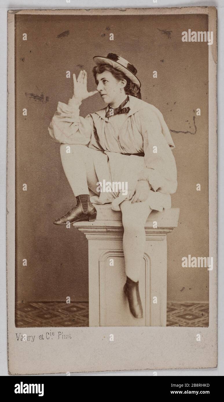 Portrait of Mariette (actress and opera singer) Portrait de Mariette ...