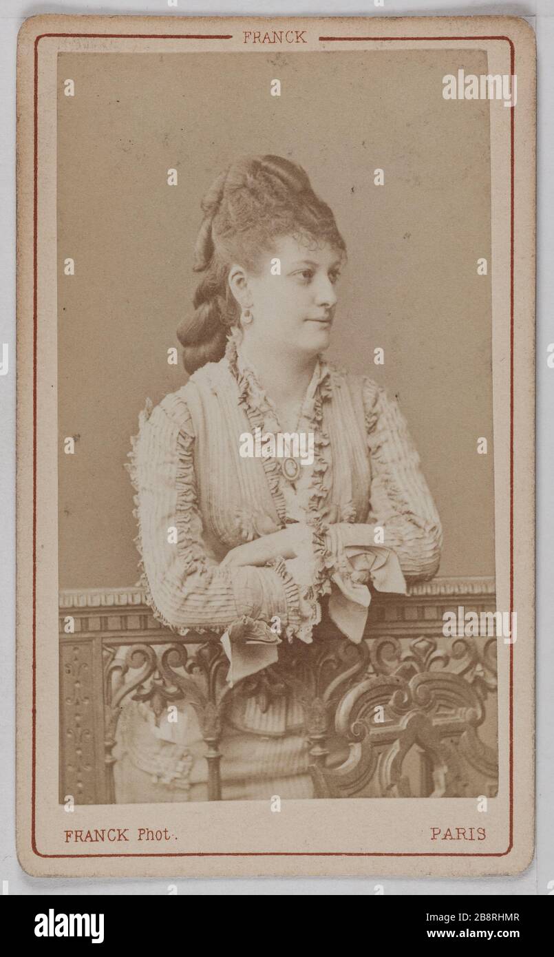 Portrait of Mariette (actress and opera singer) Portrait de Mariette ...