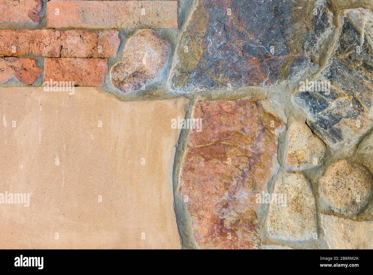 stone and brick wall with cement texture abstract for background Stock ...